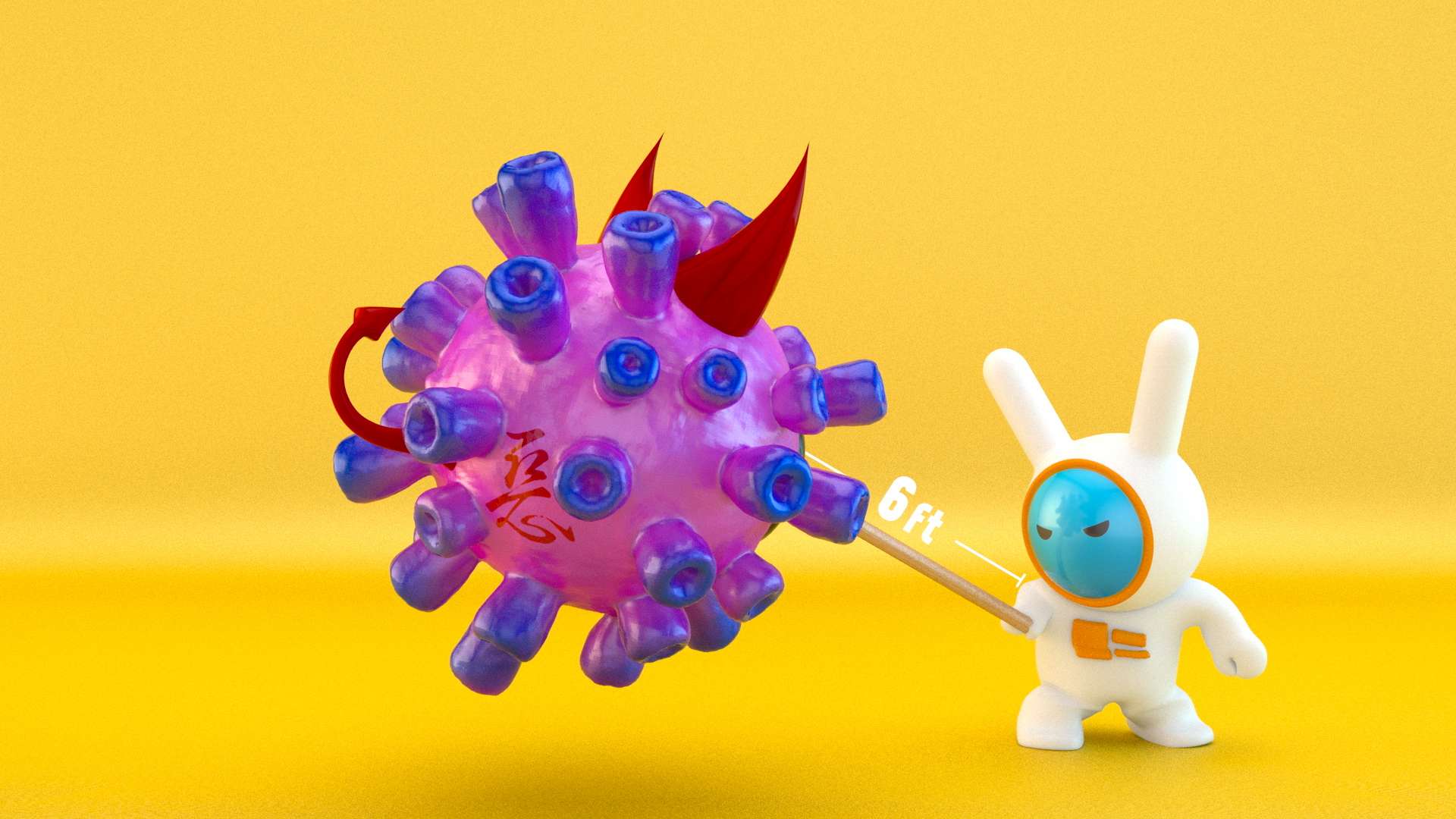 PSA: How to protect yourself during a pandemic - Space Rabbit Studio