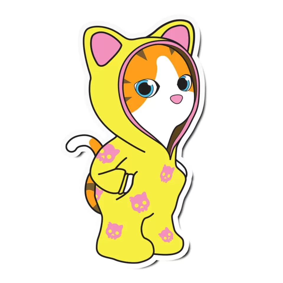 Mellow Meow (Yellow) - Space Rabbit Studio