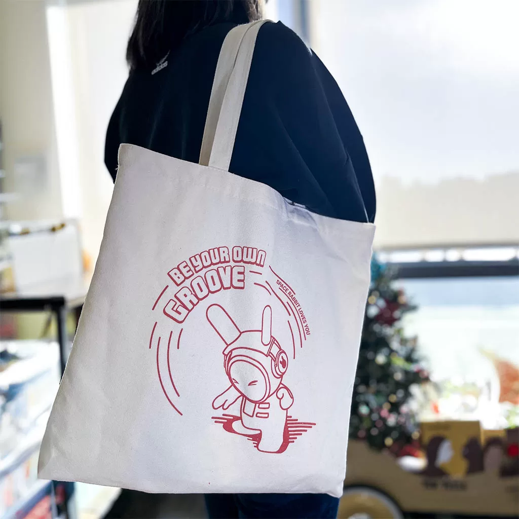 Tote bag | Be You Own Groove - Space Rabbit Studio