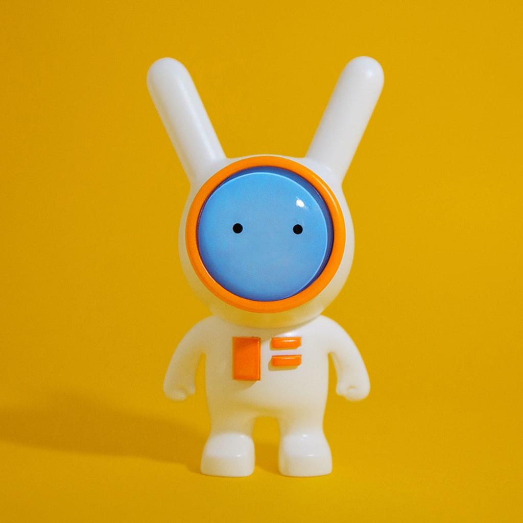 Original Space Rabbit - 4" - Space Rabbit Studio